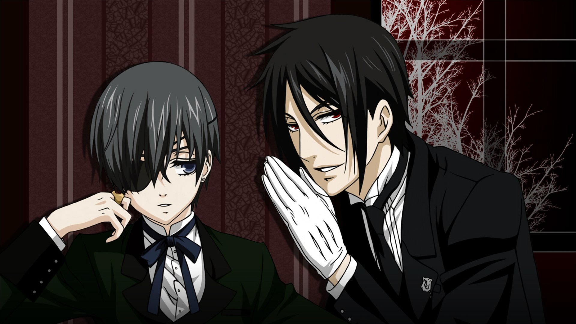 Download Sebastian Michaelis Ciel Phantomhive Anime Black Butler HD ...