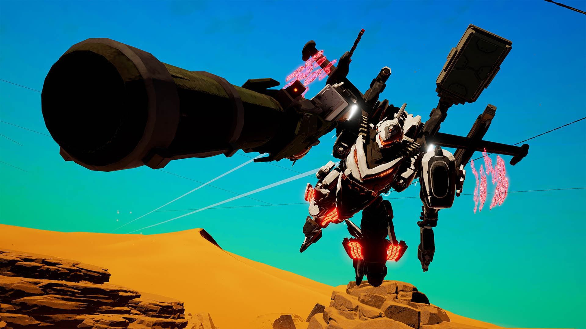 Daemon X Machina HD Wallpaper - Epic Mecha Battle