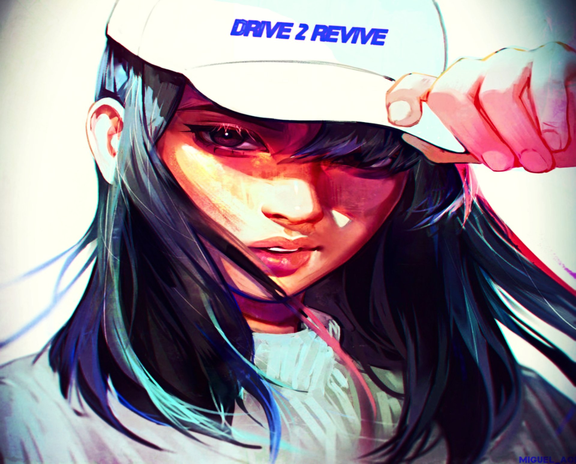 RACER GIRL by Miguel_Aoi