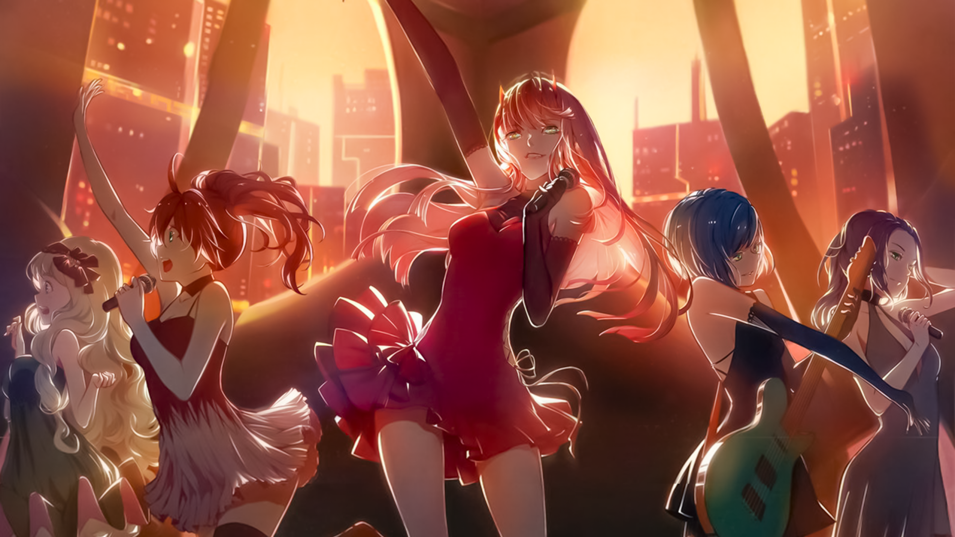 Darling in the FranXX Concert - HD Wallpaper by 大泽CHENAzE | 2560x1440 ...