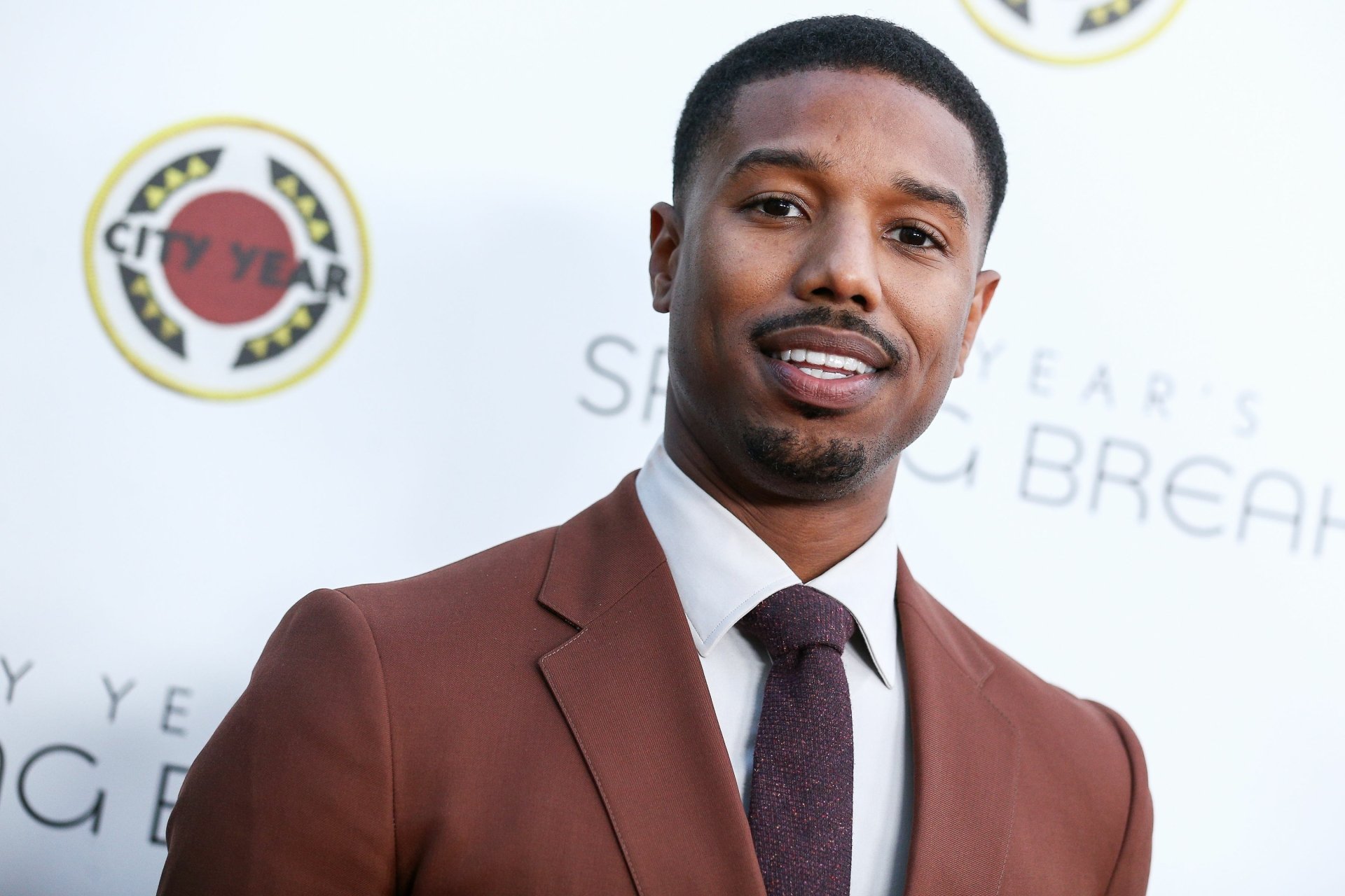 Download Smile American Actor Celebrity Michael B. Jordan HD Wallpaper