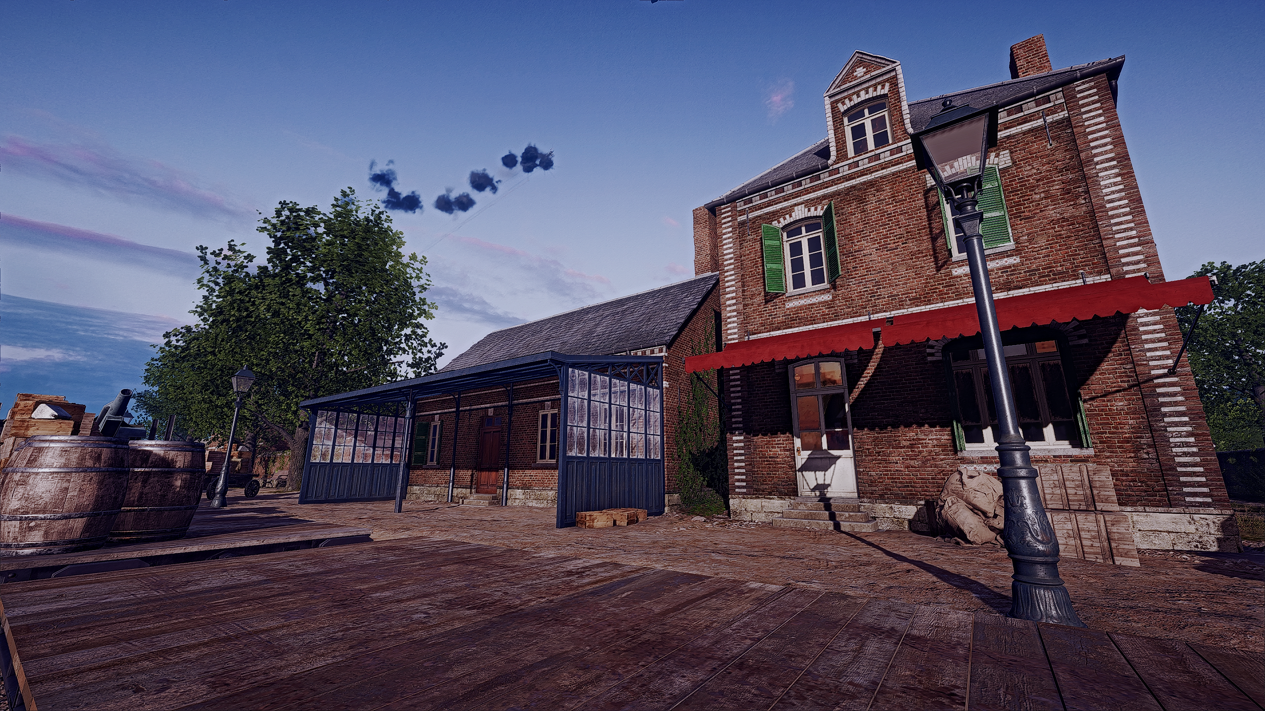 Download Building Video Game Battlefield 1 HD Wallpaper by FLX-II