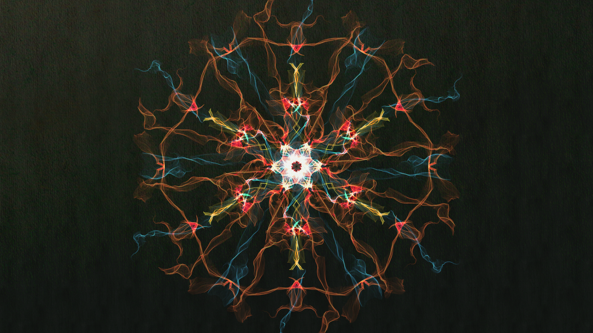 Generative Art on Textured Paper Background by lonewolf6738