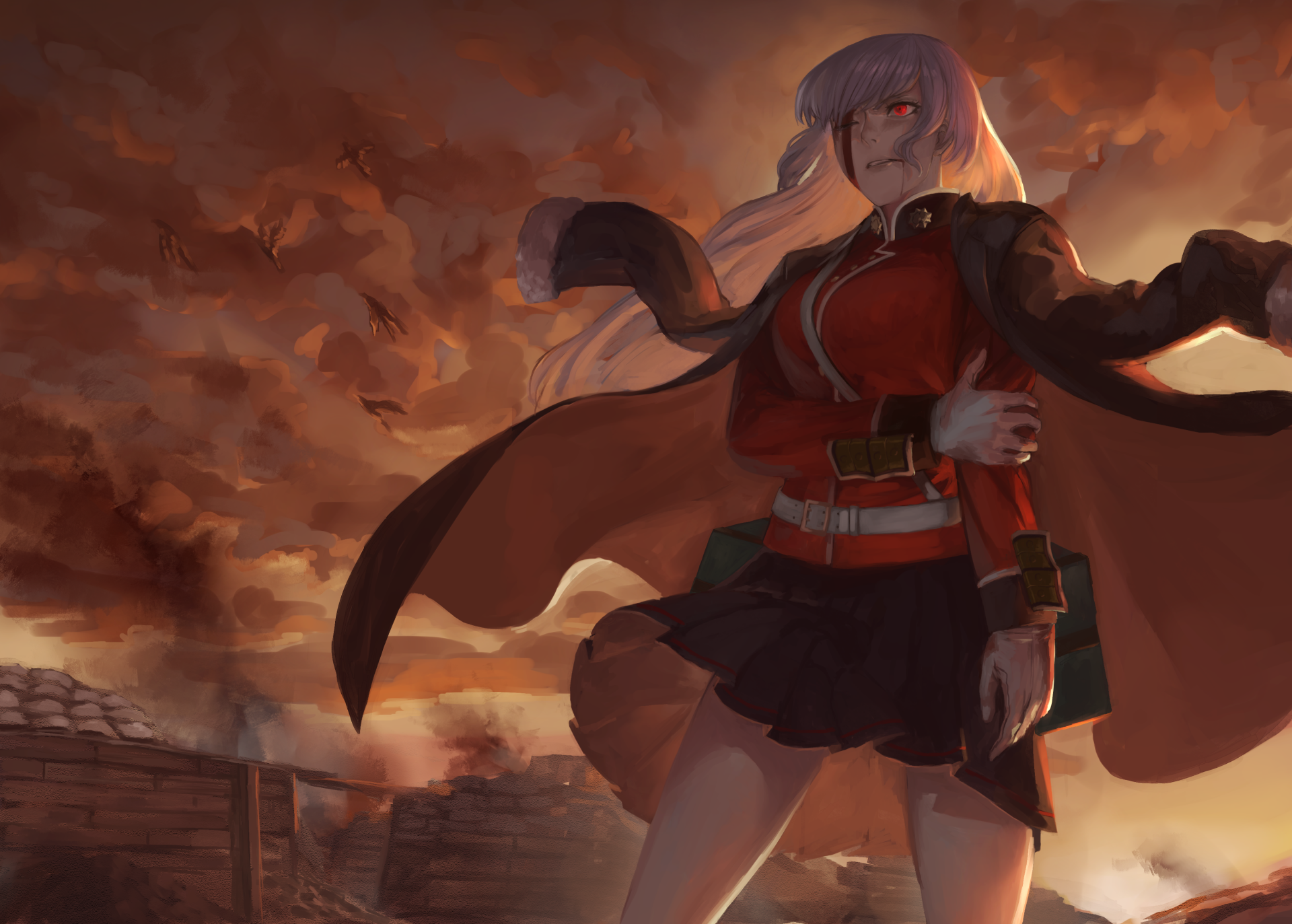 Florence Nightingale FGO Anime HD Wallpaper – Fierce Elegance in Battle ...