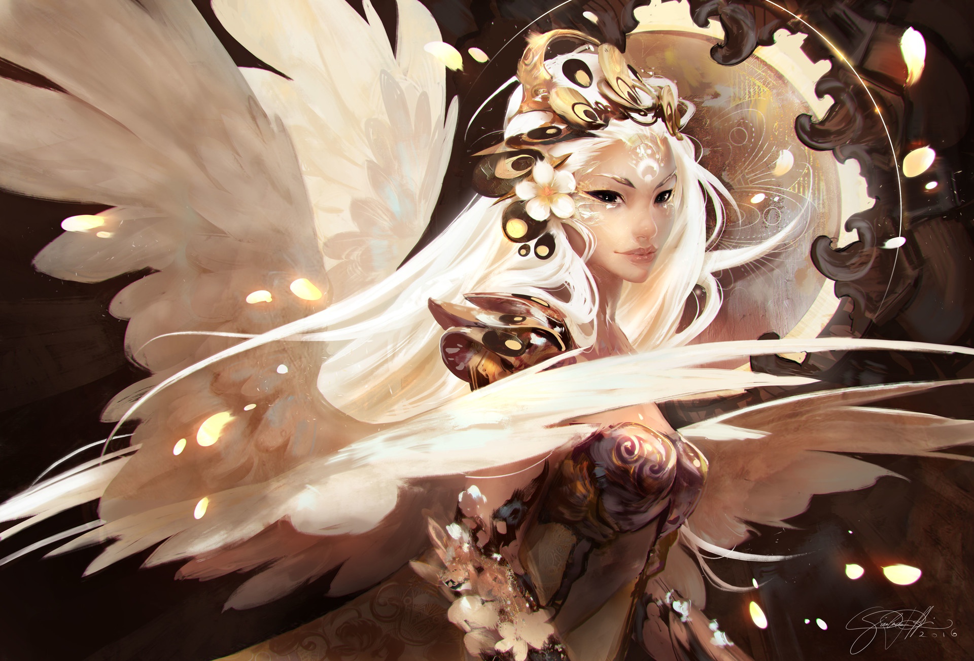 Fantasy Angel HD Wallpaper by Gianluca Rolli