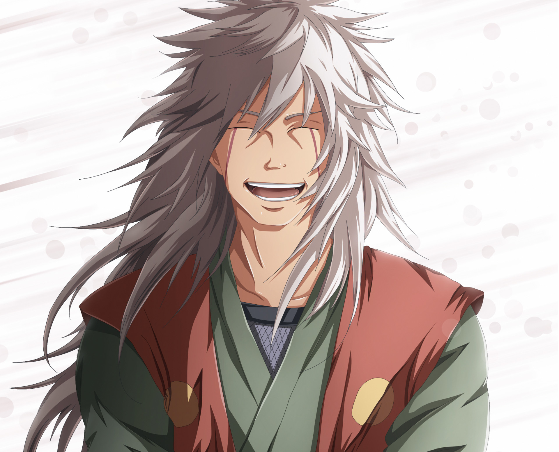 Jiraiya Smiling HD Wallpaper - Naruto Anime by k9k992