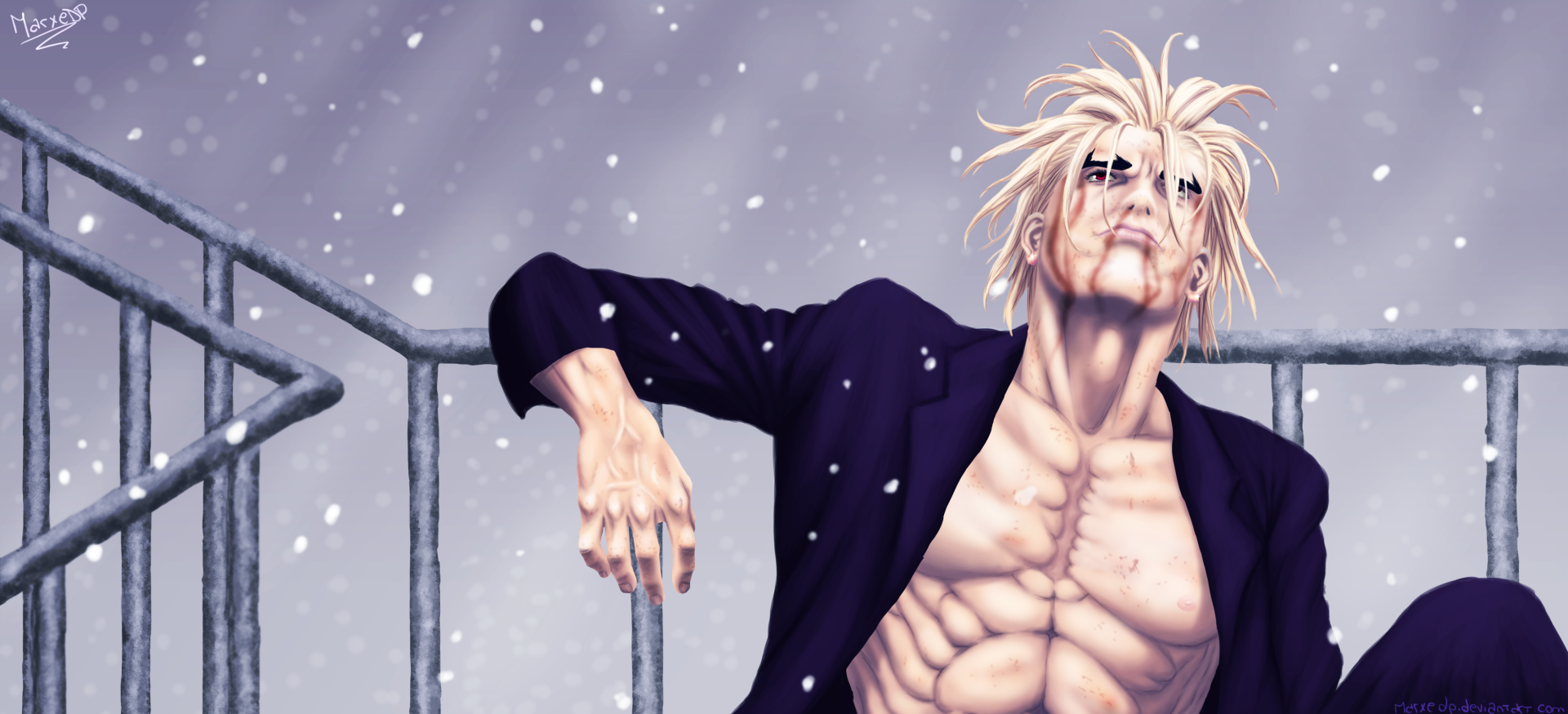 Download Ken Kitano Anime Sun-Ken Rock HD Wallpaper by MarxeDP