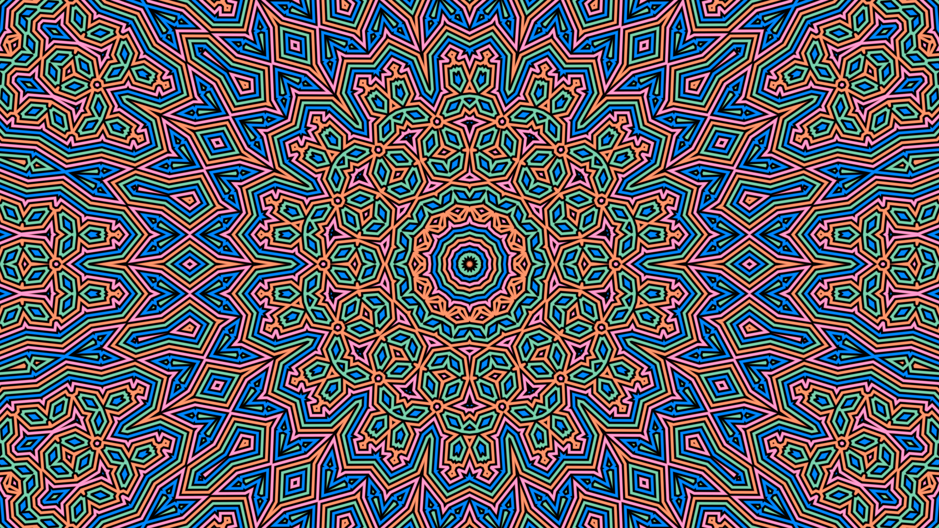 Abstract Kaleidoscope 4k Ultra HD Wallpaper by KEJI