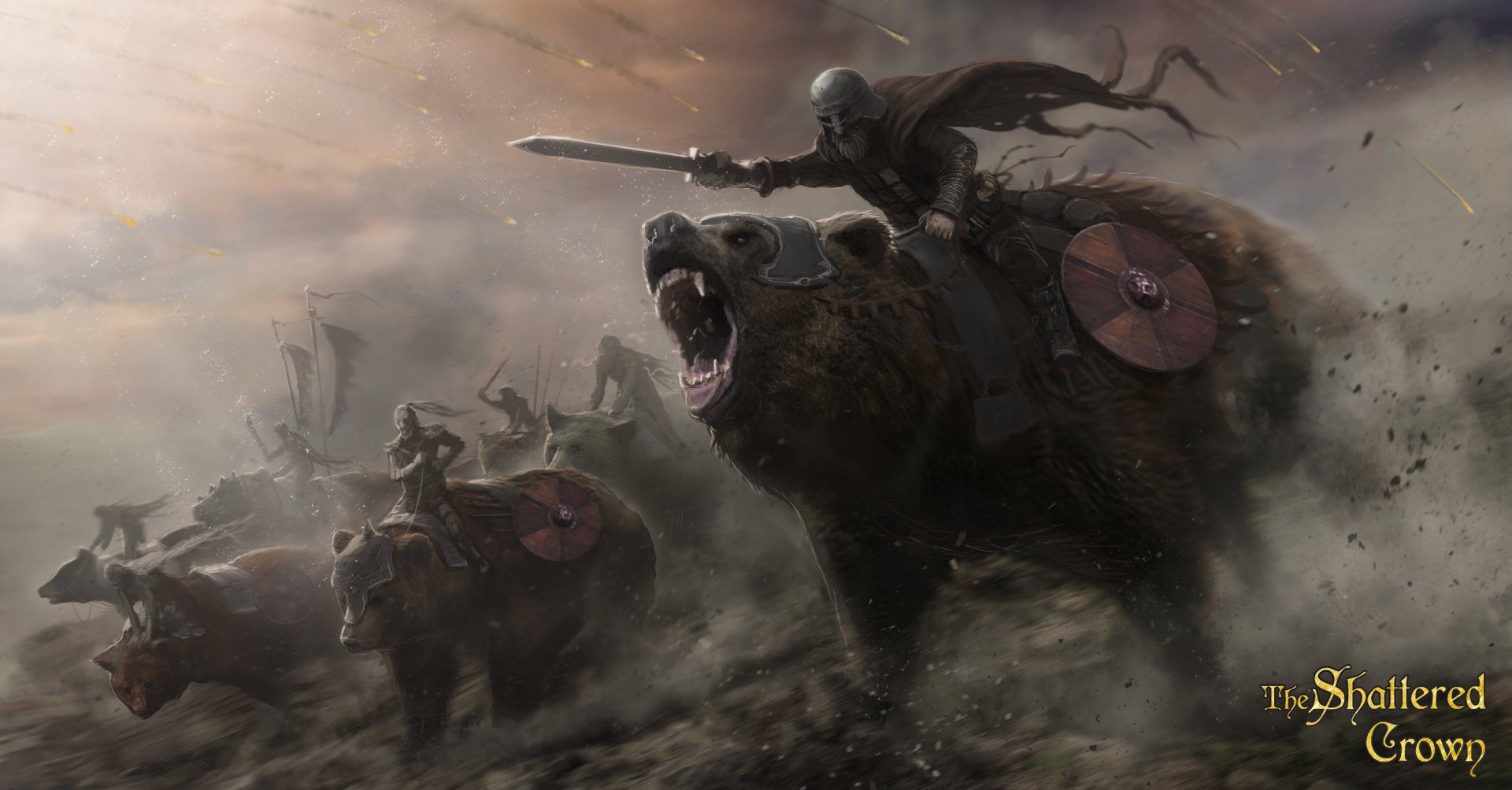 Download Bear Fantasy Warrior Fantasy Warrior HD Wallpaper by Filip Dudek