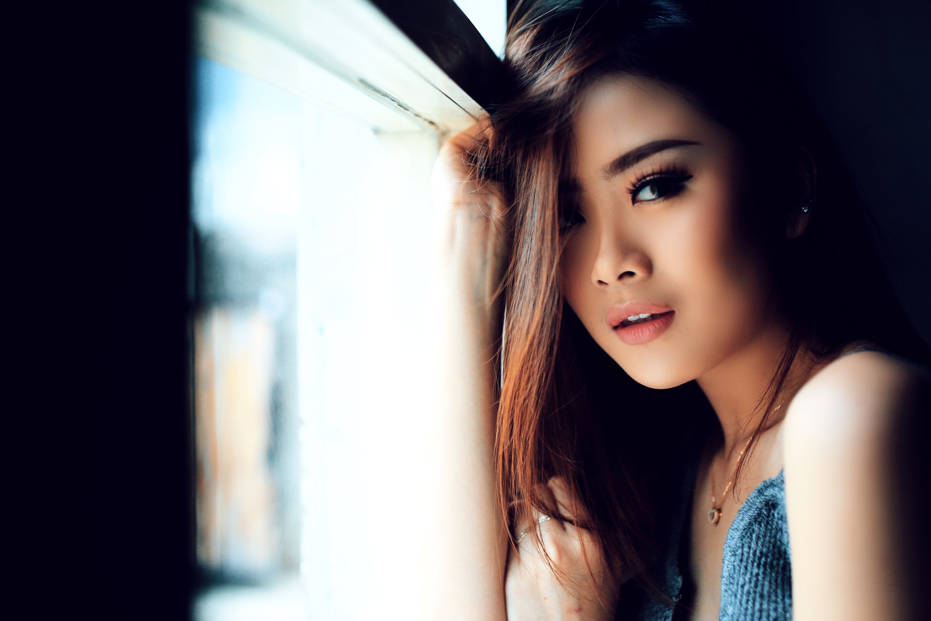 Download Brunette Model Woman Asian 4k Ultra HD Wallpaper