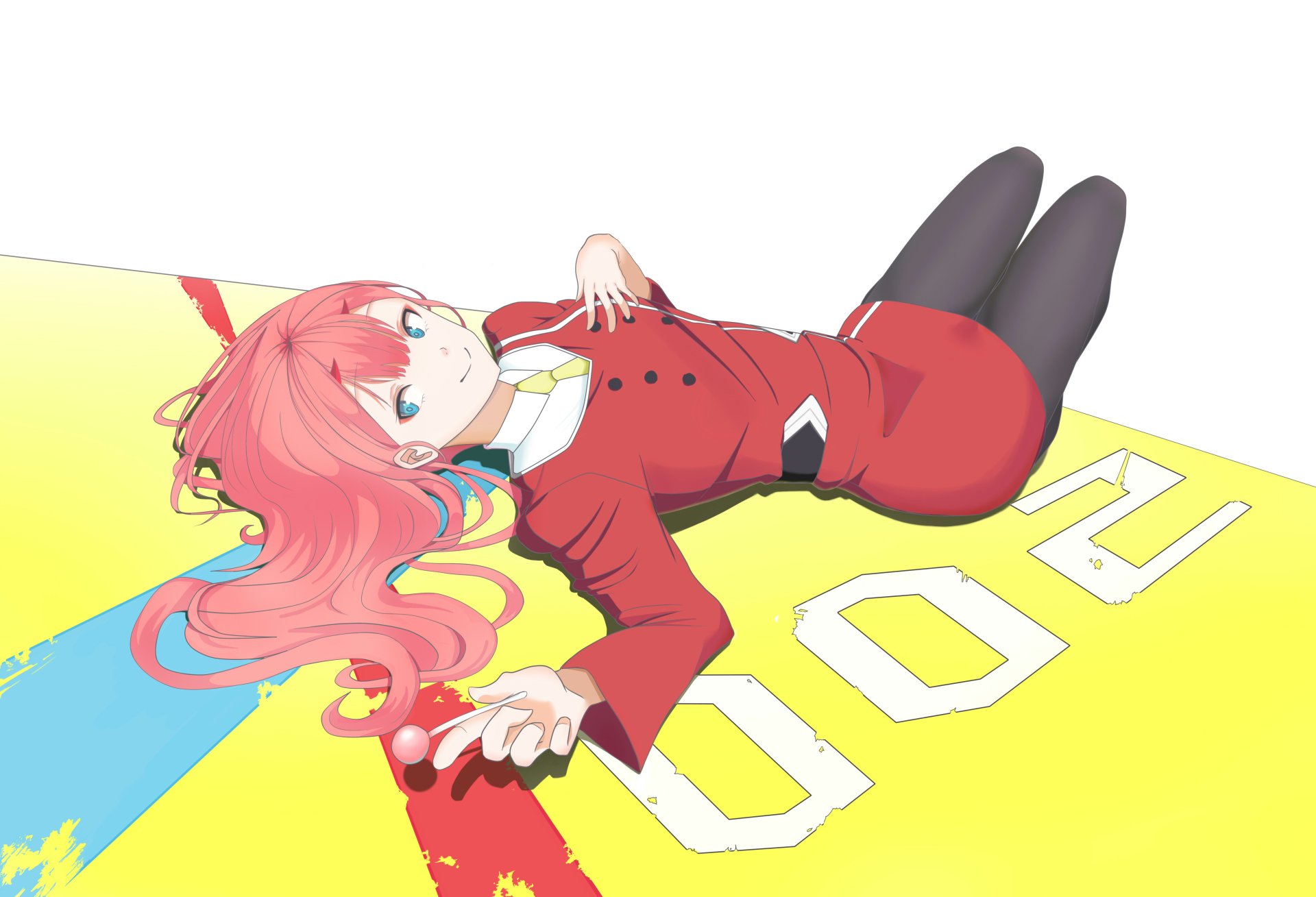 Zero Two - Darling in the FranXX (Anime) 4K Ultra HD Wallpaper