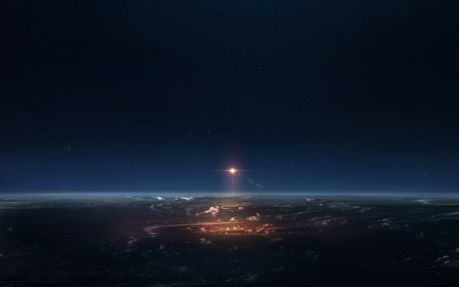 Download Sci Fi Planetscape HD Wallpaper by Vadim Sadovski