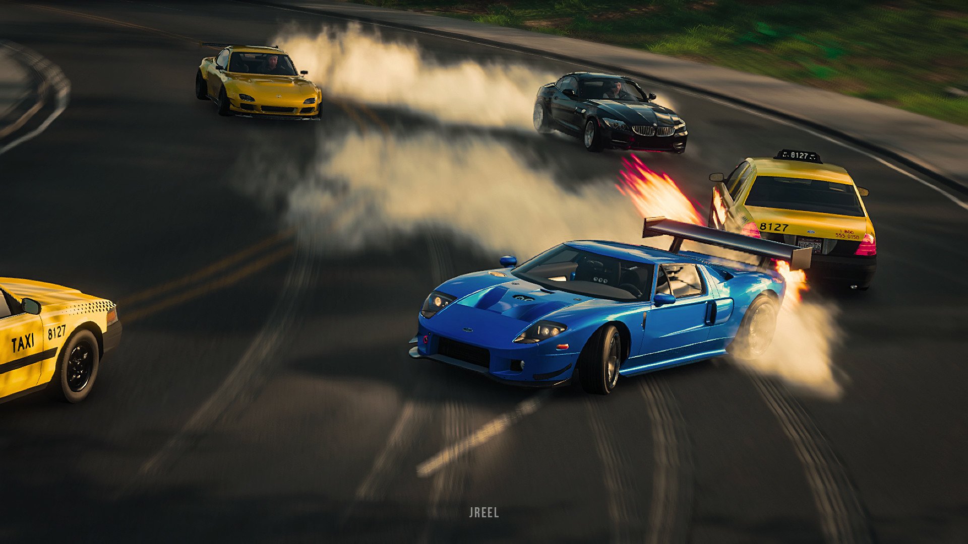Download Ford Ford GT Video Game The Crew 2 HD Wallpaper by JREEL