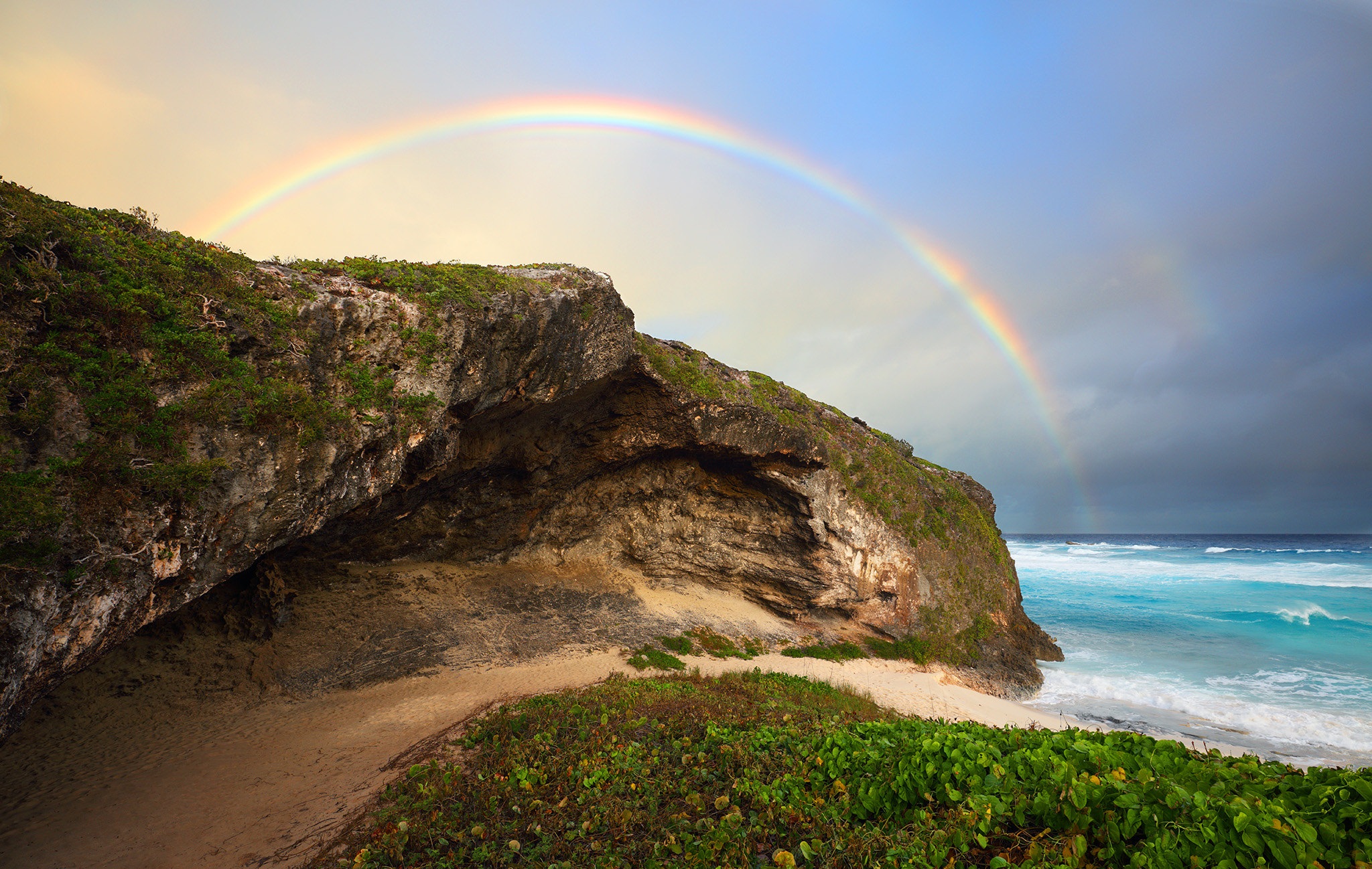 Nature Rainbow HD Wallpaper