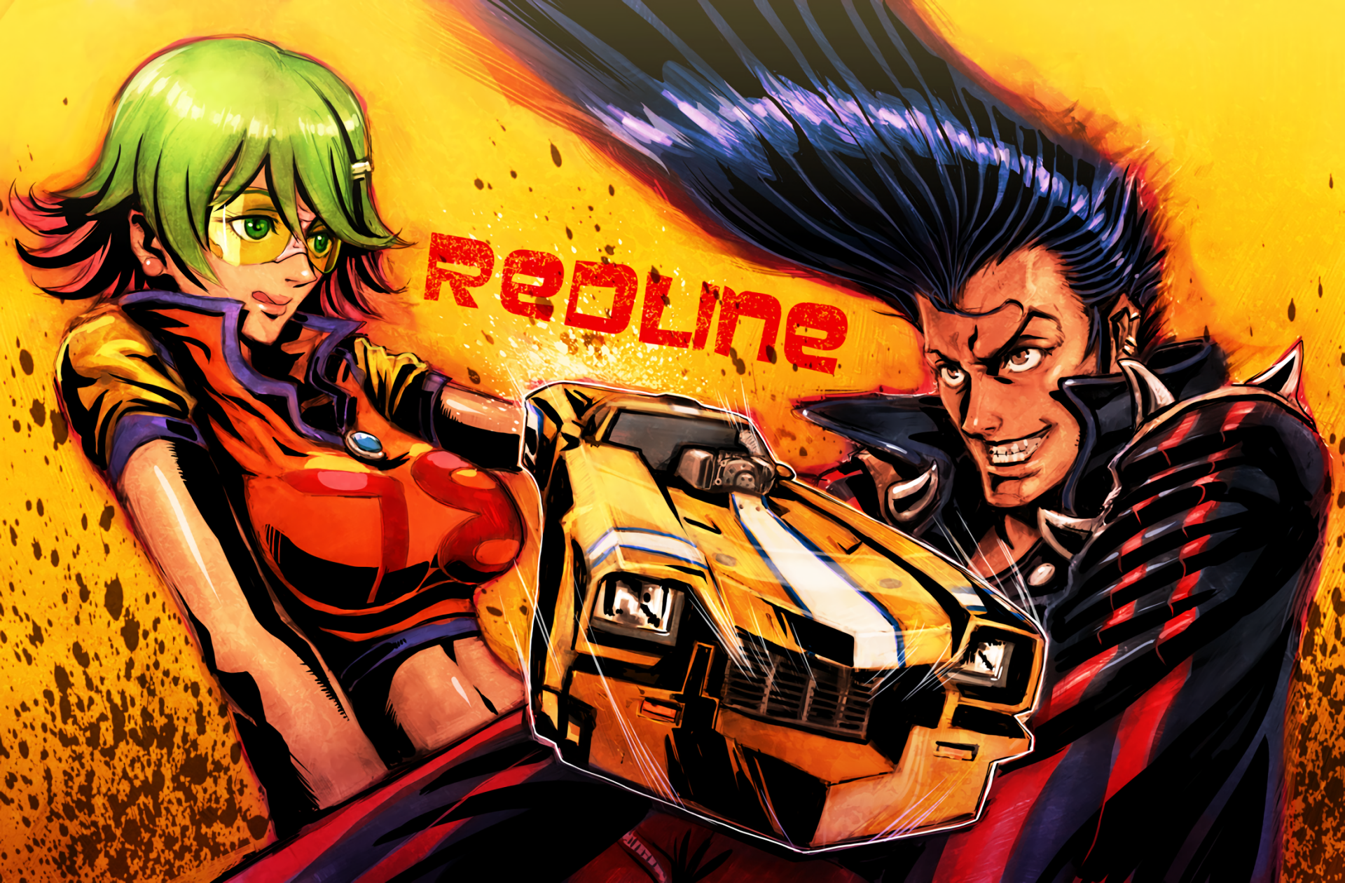 Download JP Redline Sonoshee McLaren Anime Redline HD Wallpaper