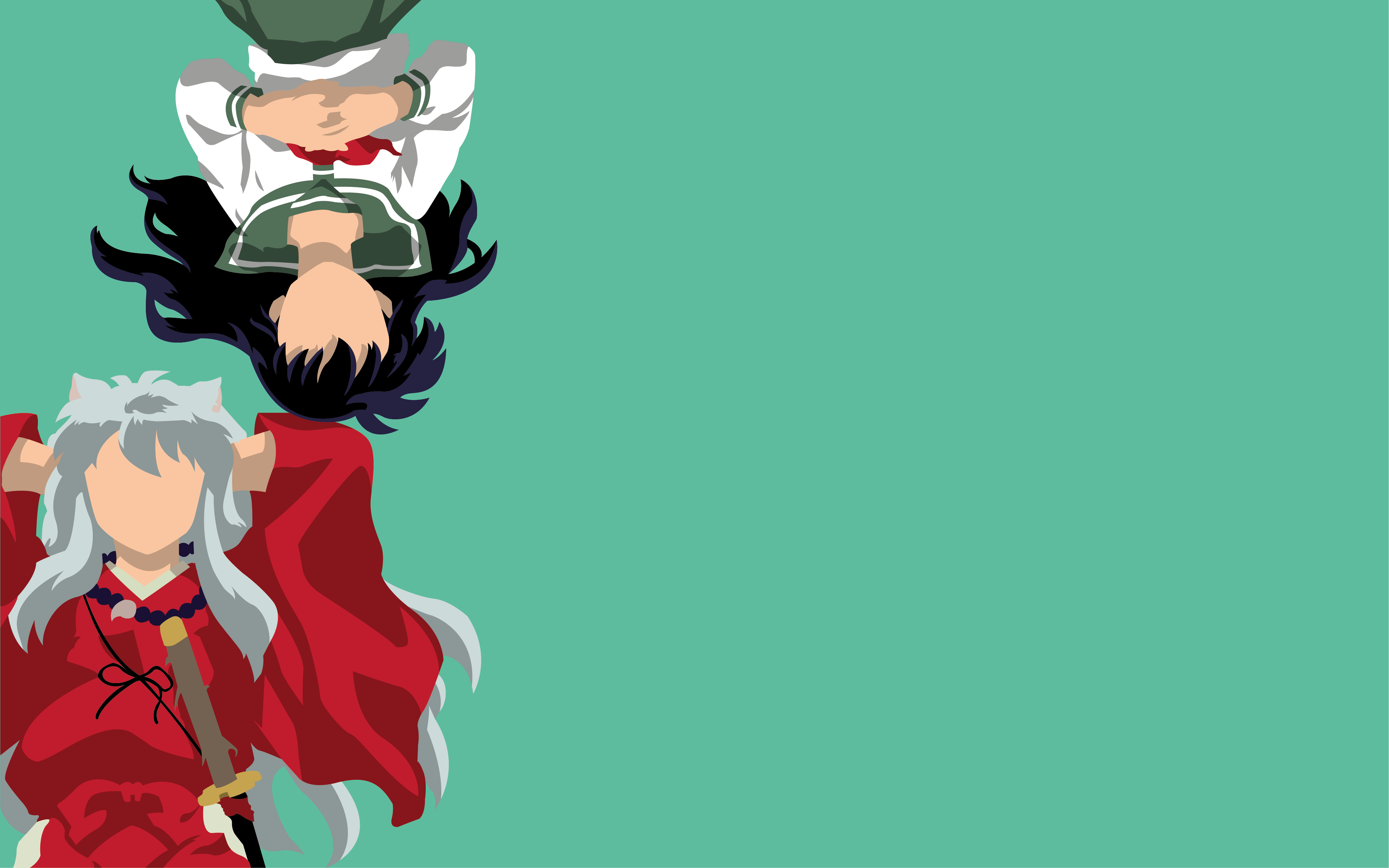 InuYasha 4k Ultra HD Wallpaper by Linnea Eveliina