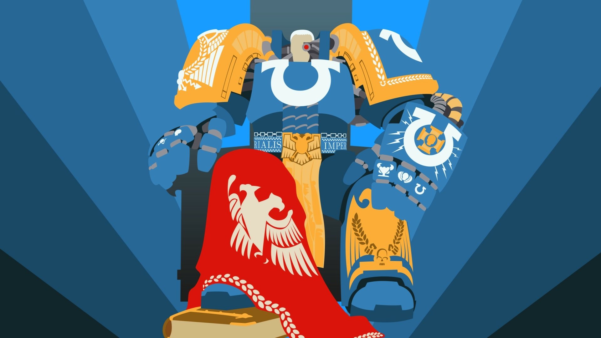 Warhammer 40K HD Video Game Titan Wallpaper by Carionto | 2560x1440 ...