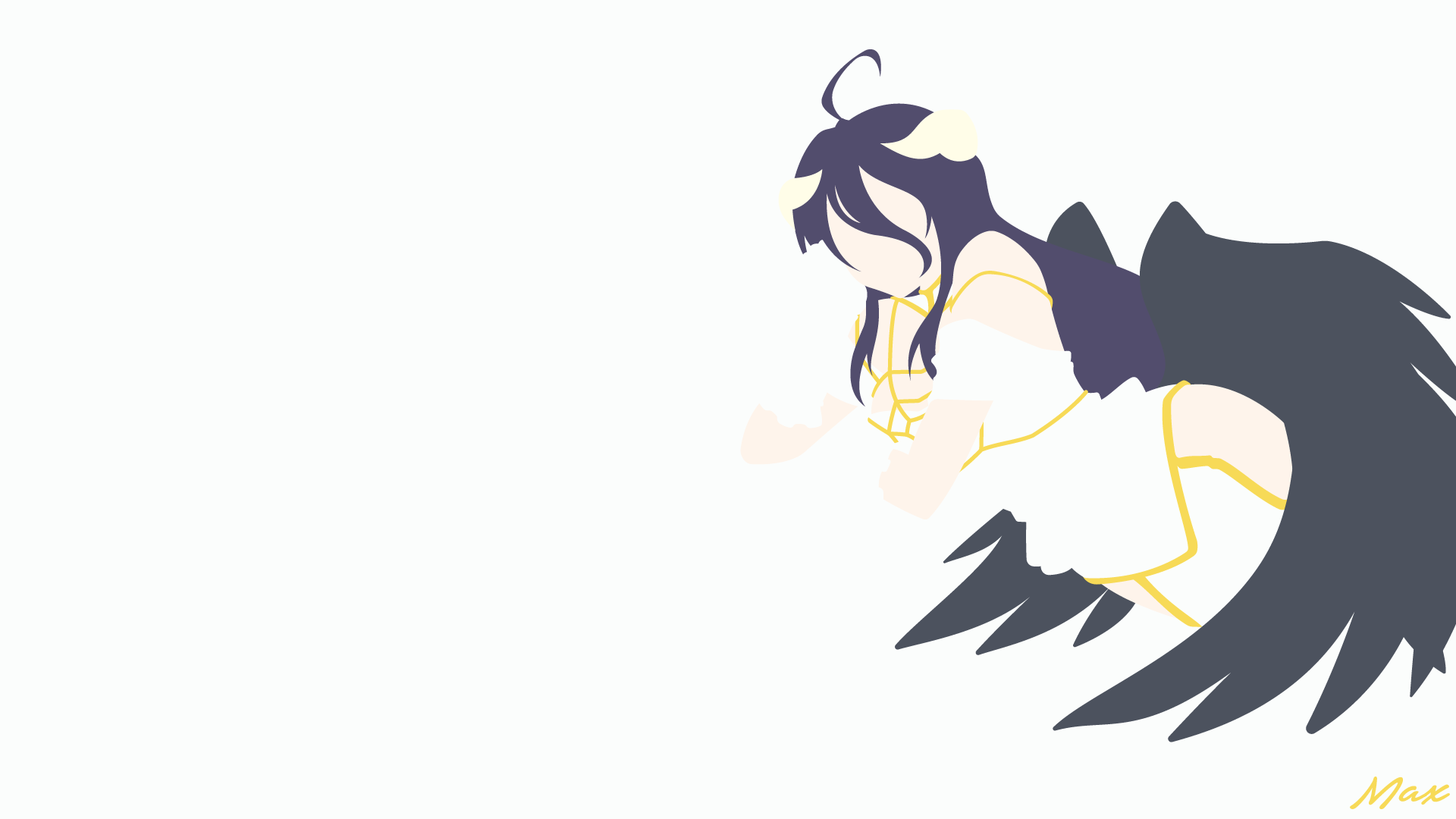 Download Albedo (Overlord) Anime Overlord HD Wallpaper by Massimiliano ...