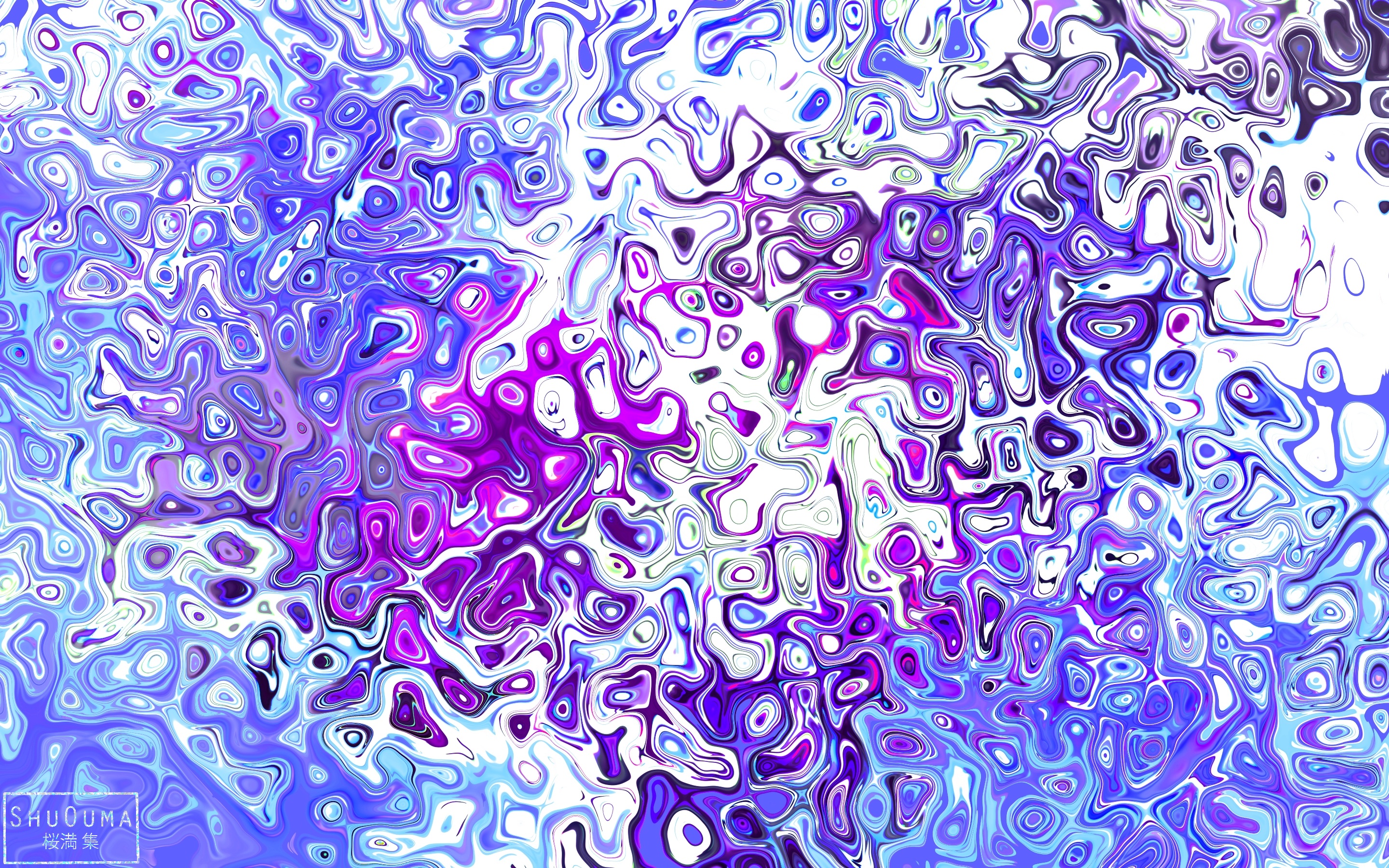 Vibrant Abstract Colors - HD Wallpaper by ShuOuma