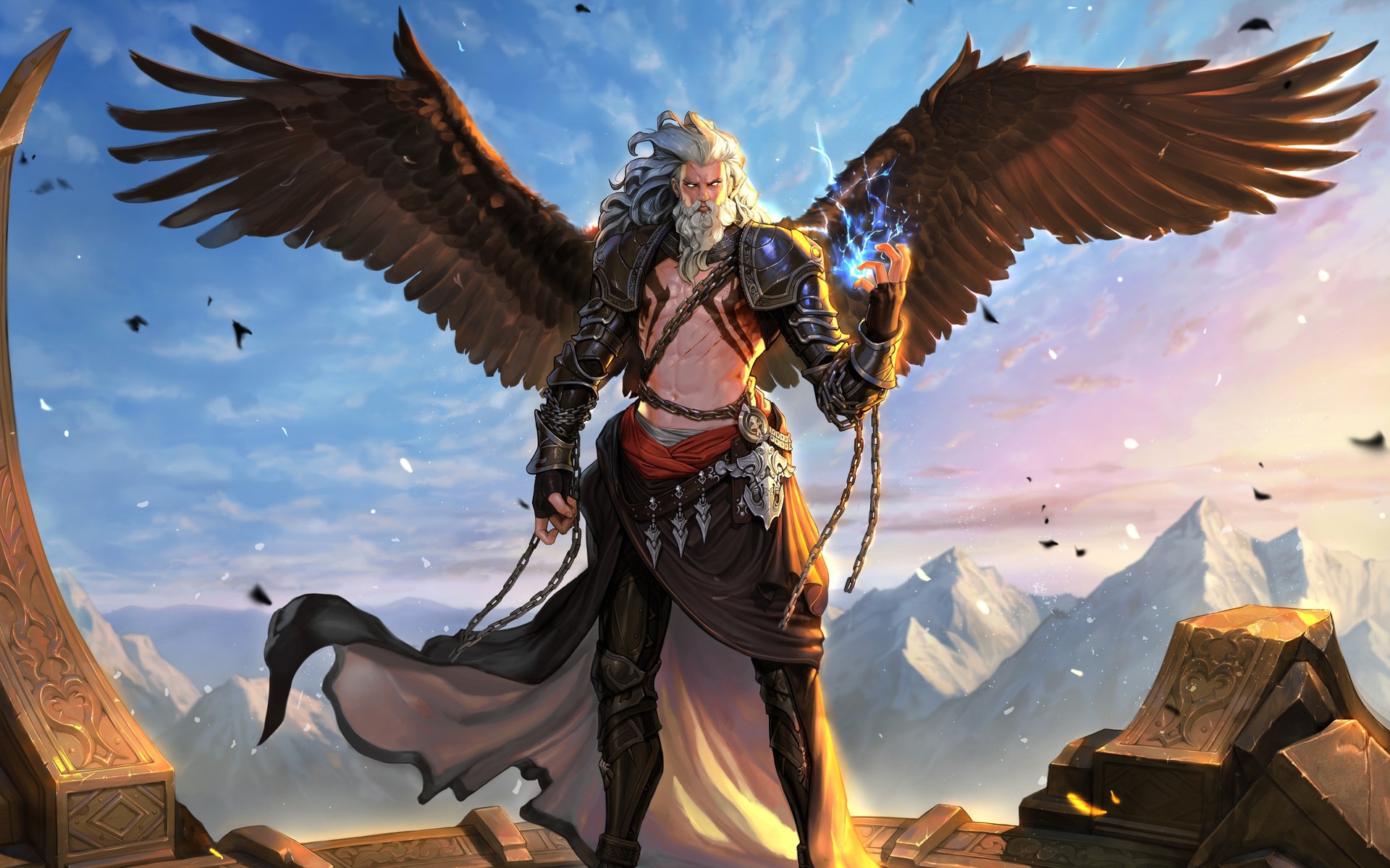 Download Fantasy Angel HD Wallpaper