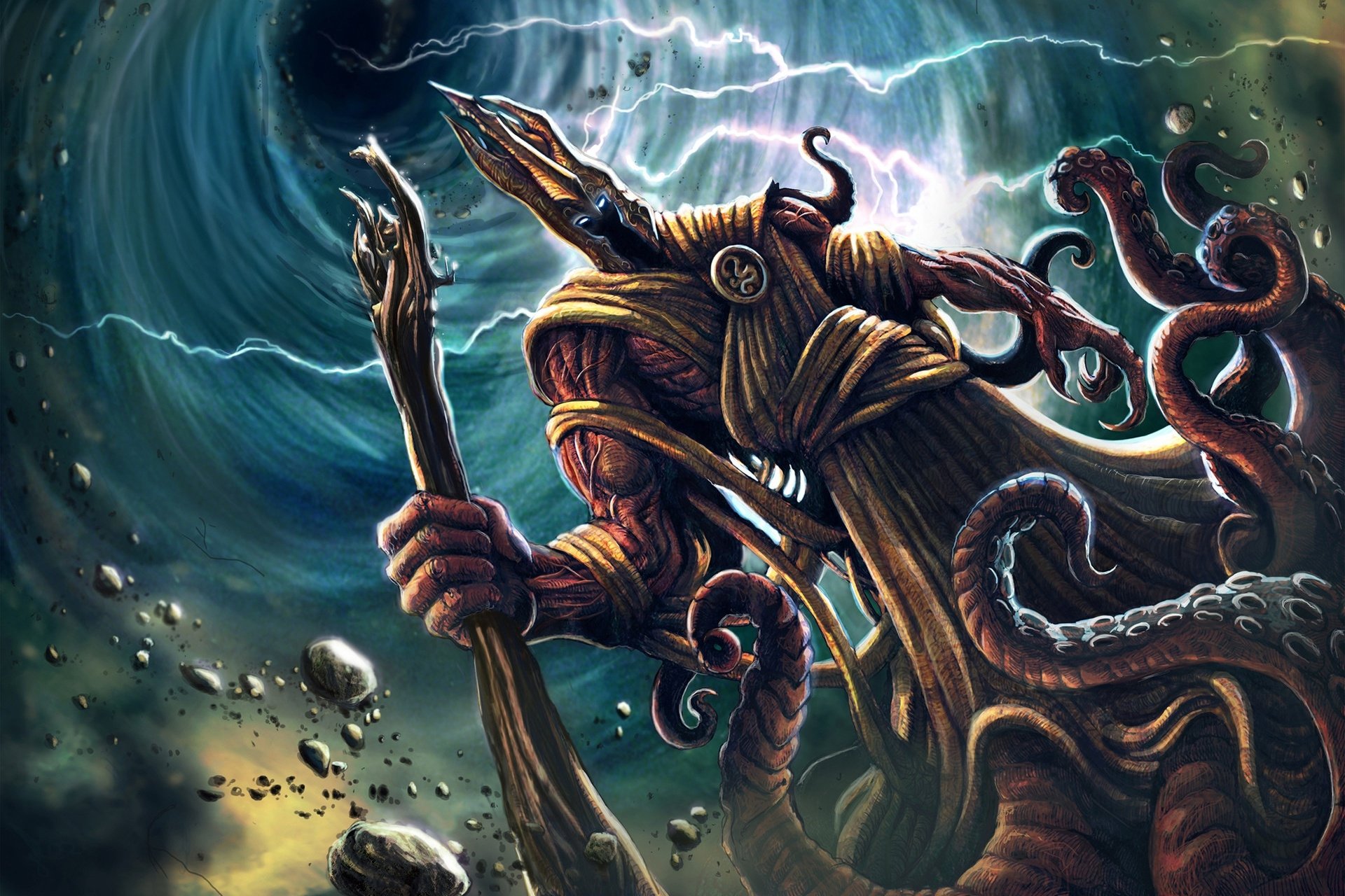 Download Dark Monster HD Wallpaper