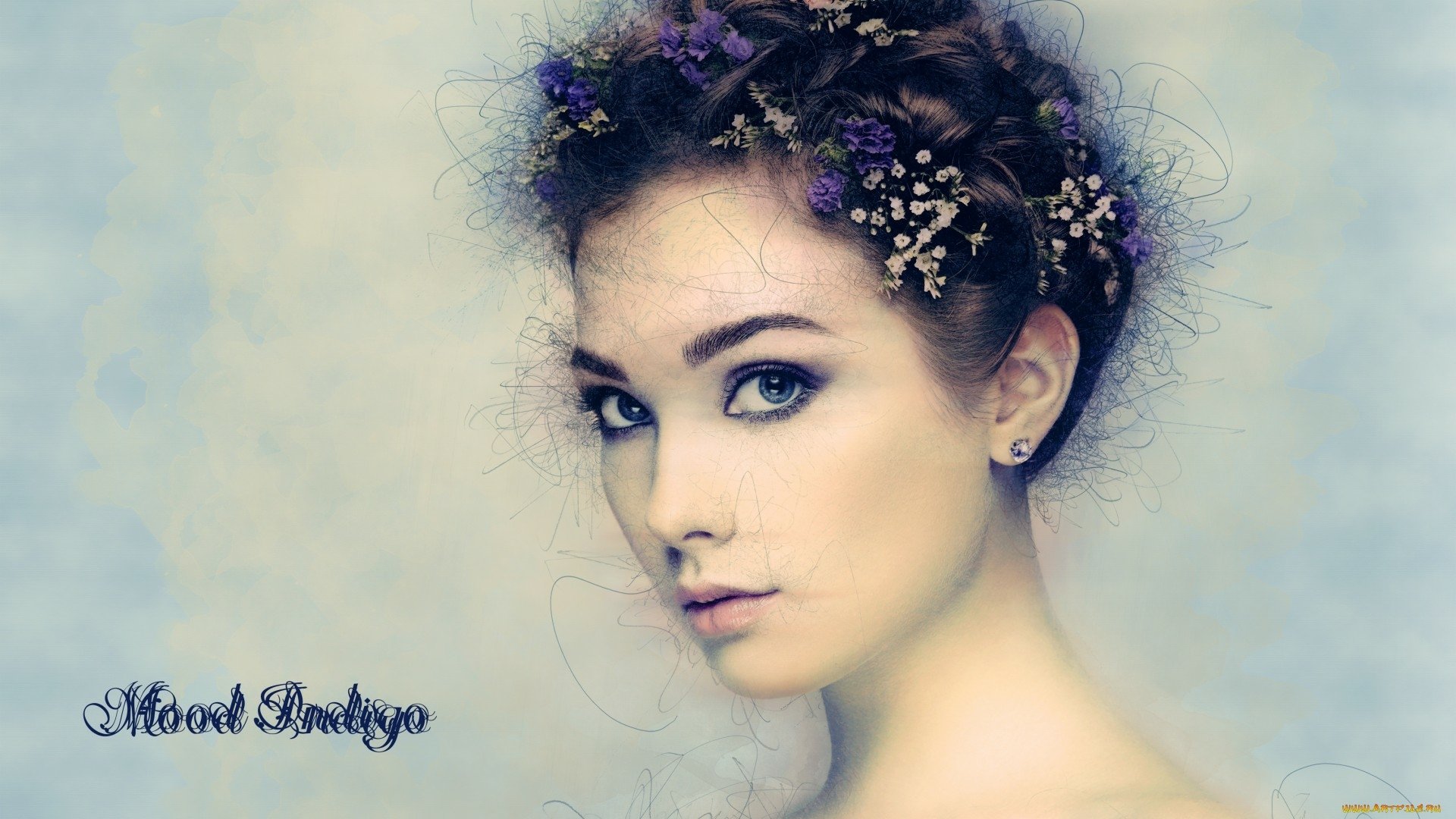 Download Woman Model HD Wallpaper