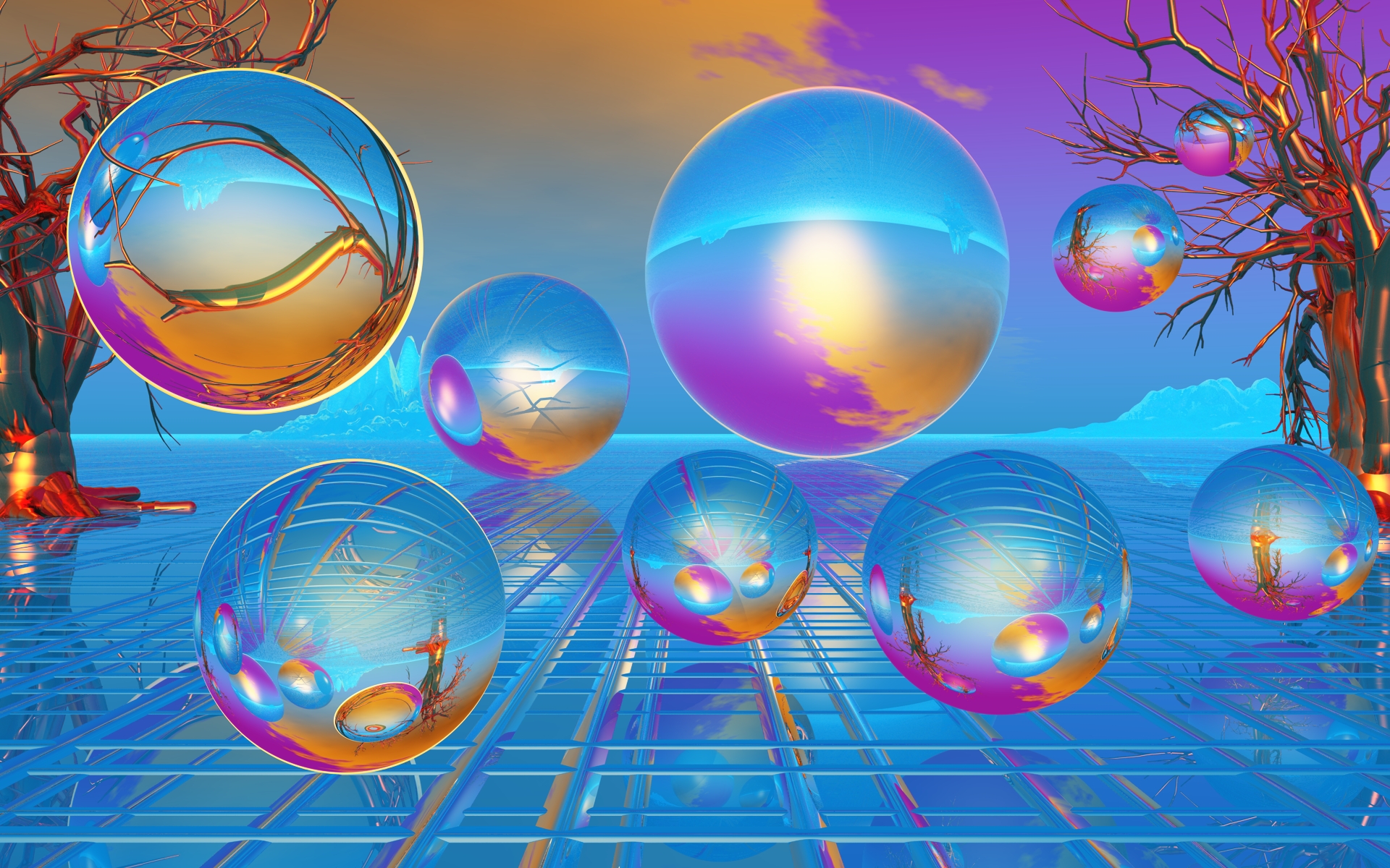 Abstract Balls Computer Wallpapers