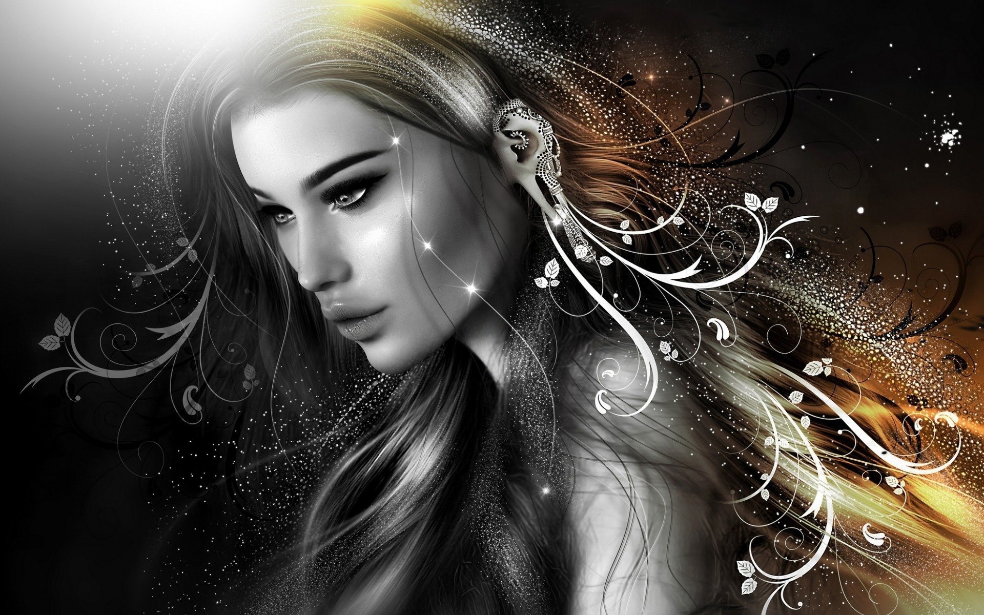 Download Fantasy Woman Fantasy Girl HD Wallpaper | 1920x1200 ...