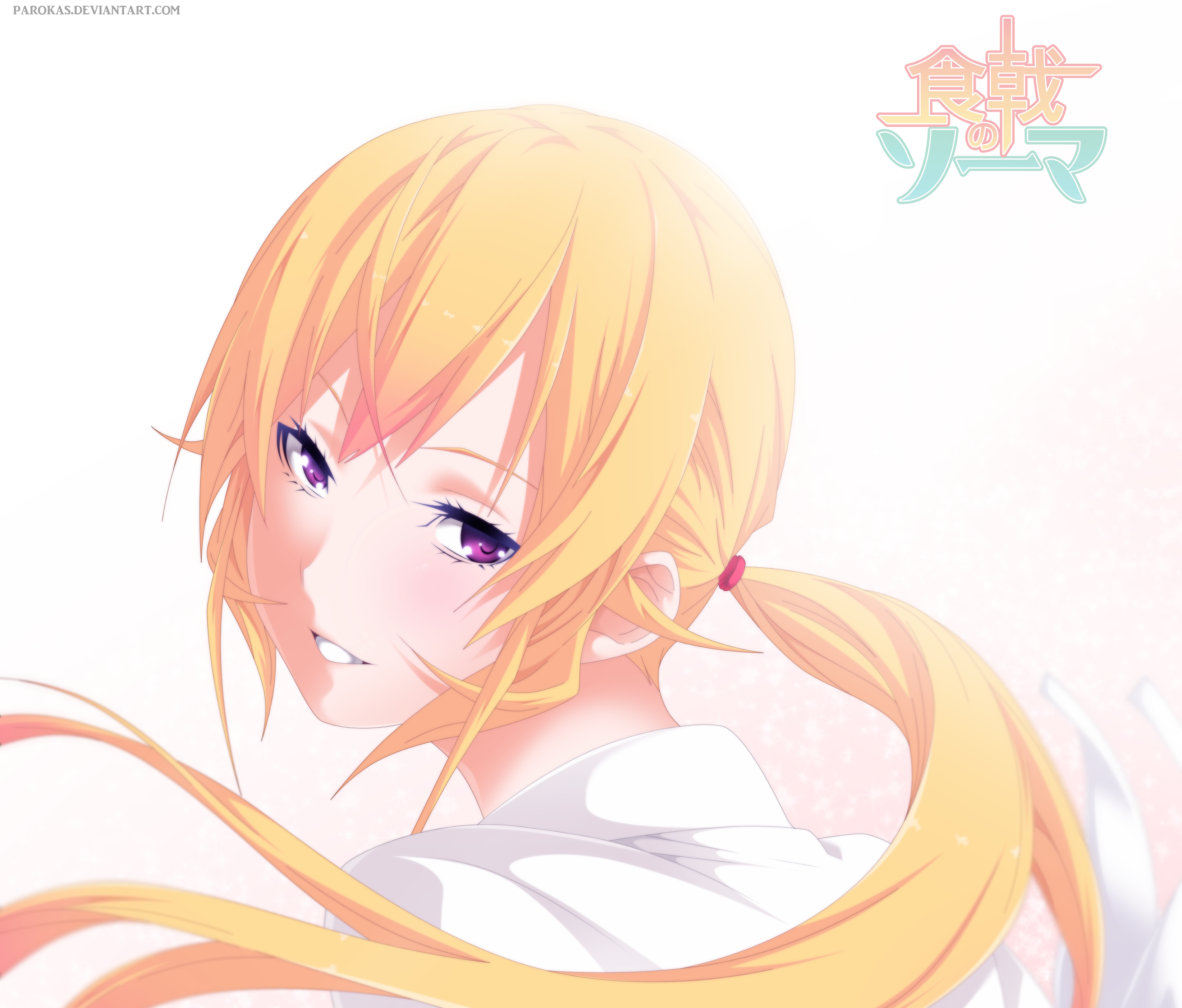 Download Purple Eyes Blonde Erina Nakiri Anime Food Wars: Shokugeki No ...