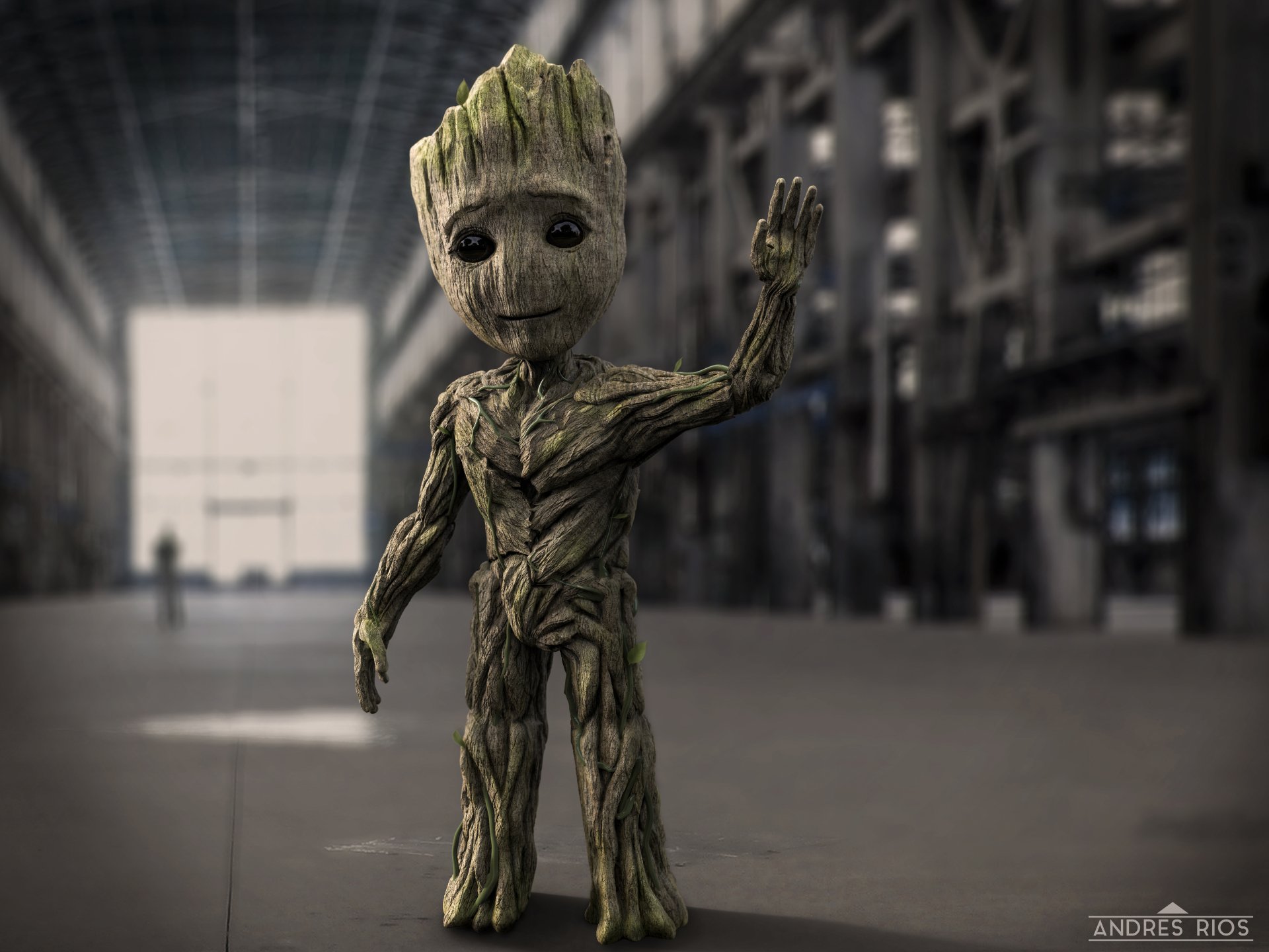 Baby Groot Ultra HD Wallpaper - Guardians of the Galaxy Comic Edition ...