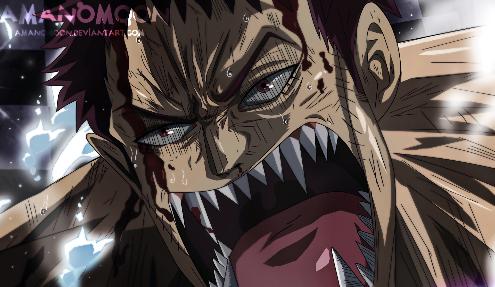 Charlotte Katakuri 4K Ultra HD Anime Wallpaper | One Piece Intense ...