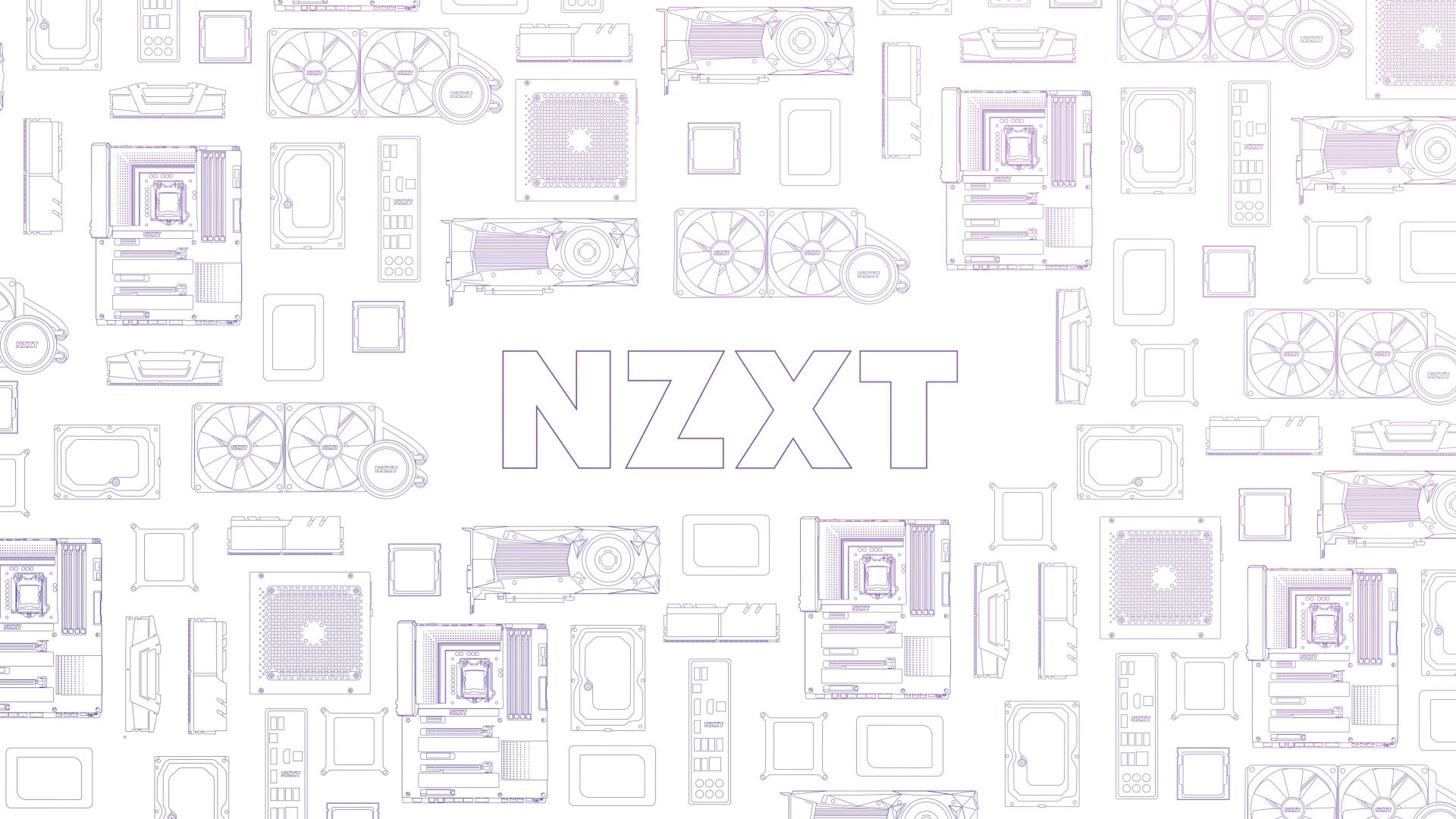 Download Technology NZXT HD Wallpaper
