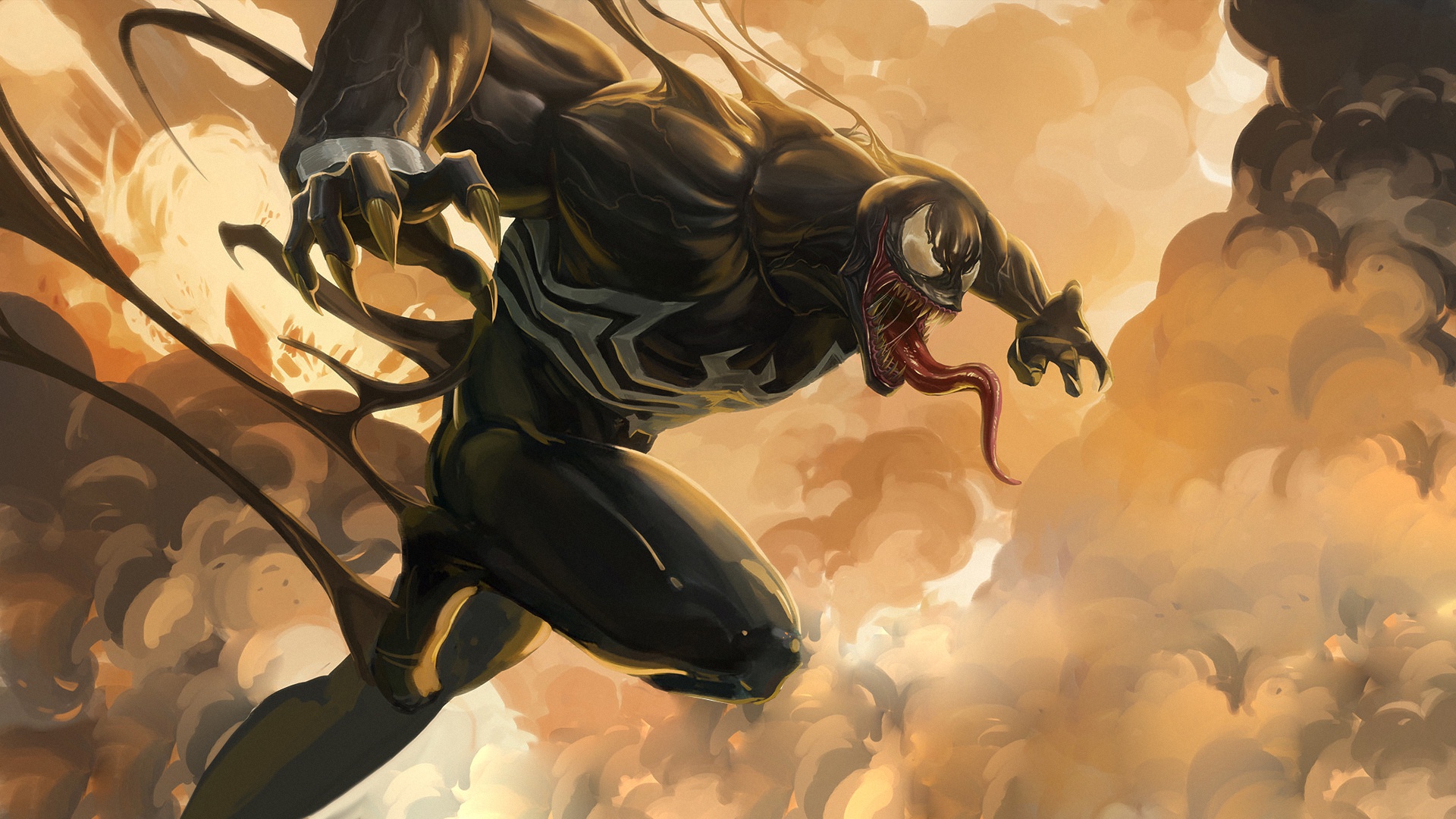 Download Comic Venom HD Wallpaper