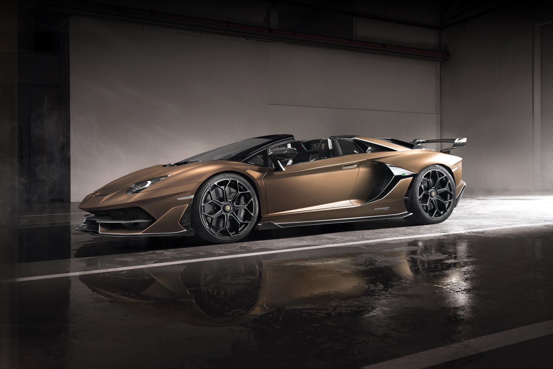 Download Brown Car Supercar Car Lamborghini Lamborghini Aventador ...